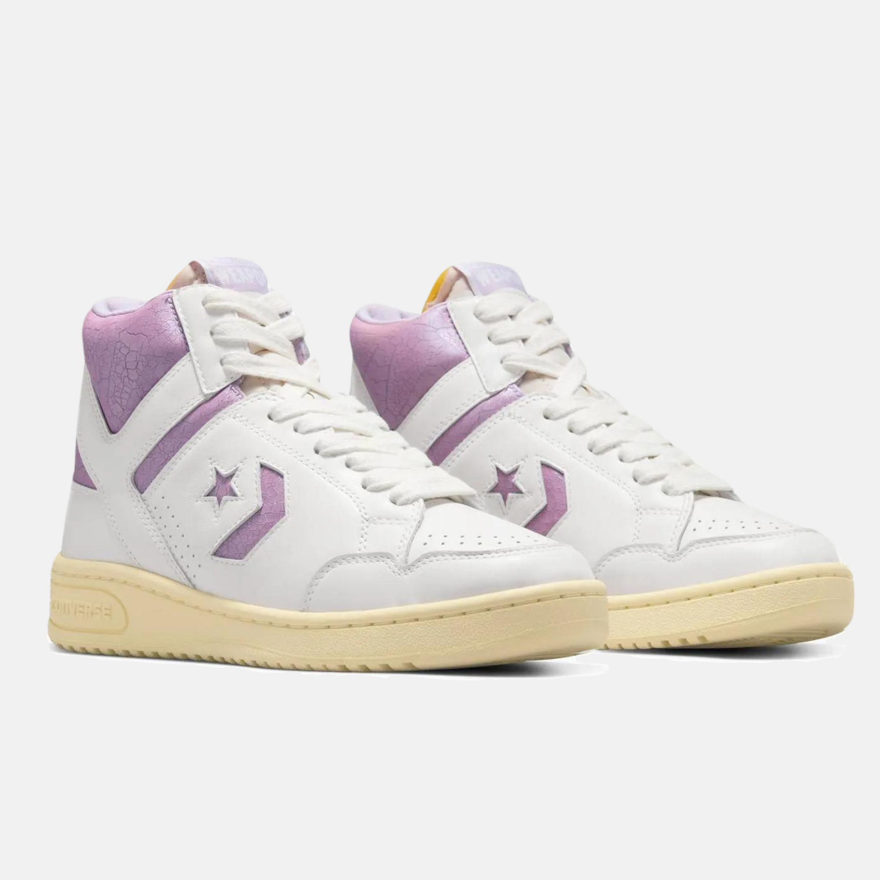 Converse x Shai Gilgeous-Alexander Weapon Mid Vintage White Pink ...
